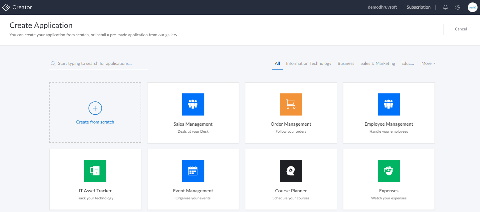How to Create a Zoho Creator Application in 1 Hour