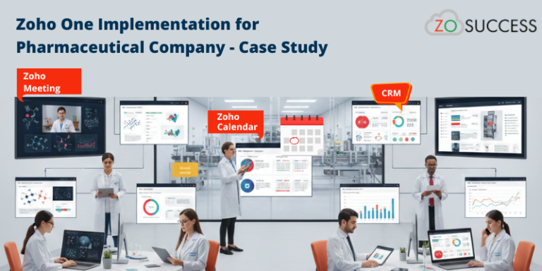 Zoho One Implementation for Pharmaceutical Company